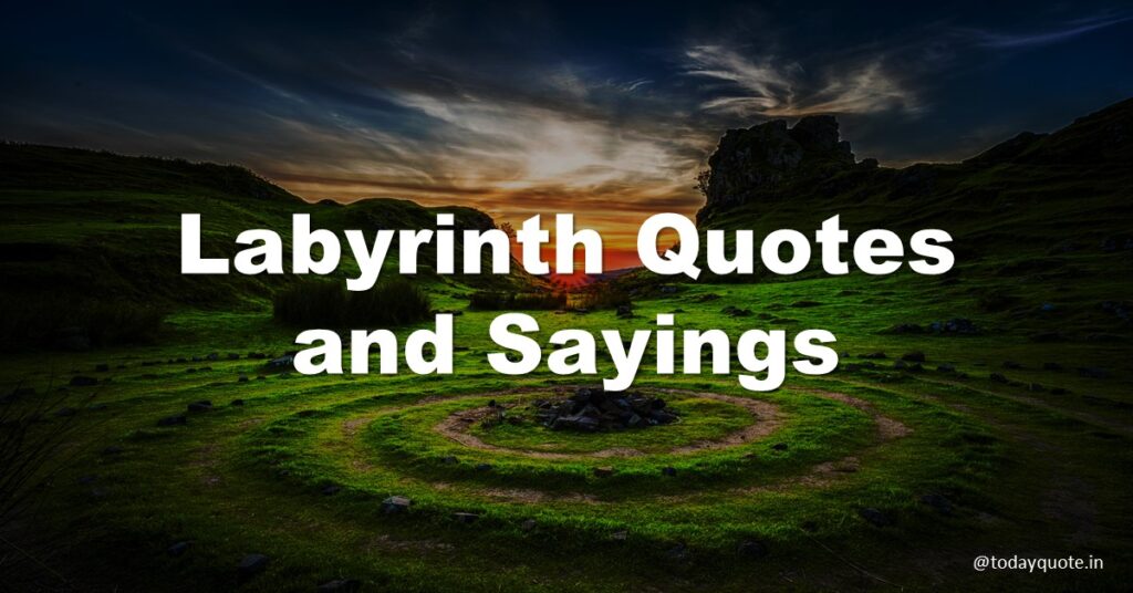 105 Best Labyrinth Quotes To Help You Accept Life's Ups and Downs